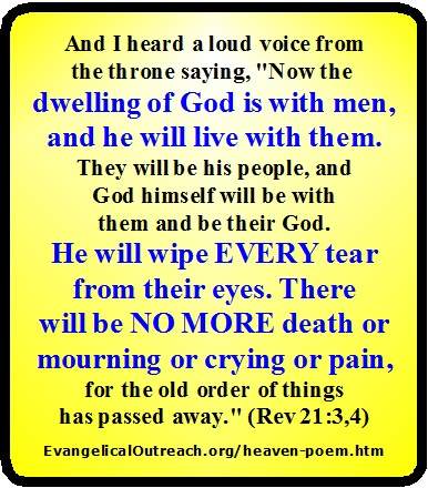 Heaven Poem For Christian Encouragment and Teaching