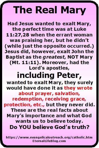 Mother of Jesus Mary Blessed Mary In Catholicism vs The Bible