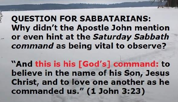 Sabbath Saturday Sabbatarians Sabbath Breakers SDA 4th