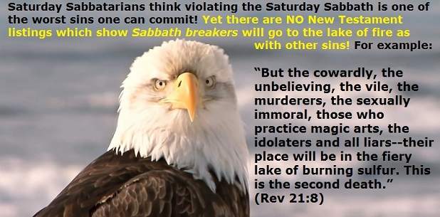 Sabbath Saturday Sabbatarians Sabbath Breakers SDA 4th